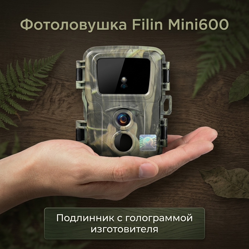 Фотоловушка с функцией детекции движения Filin Mini600 (Original)