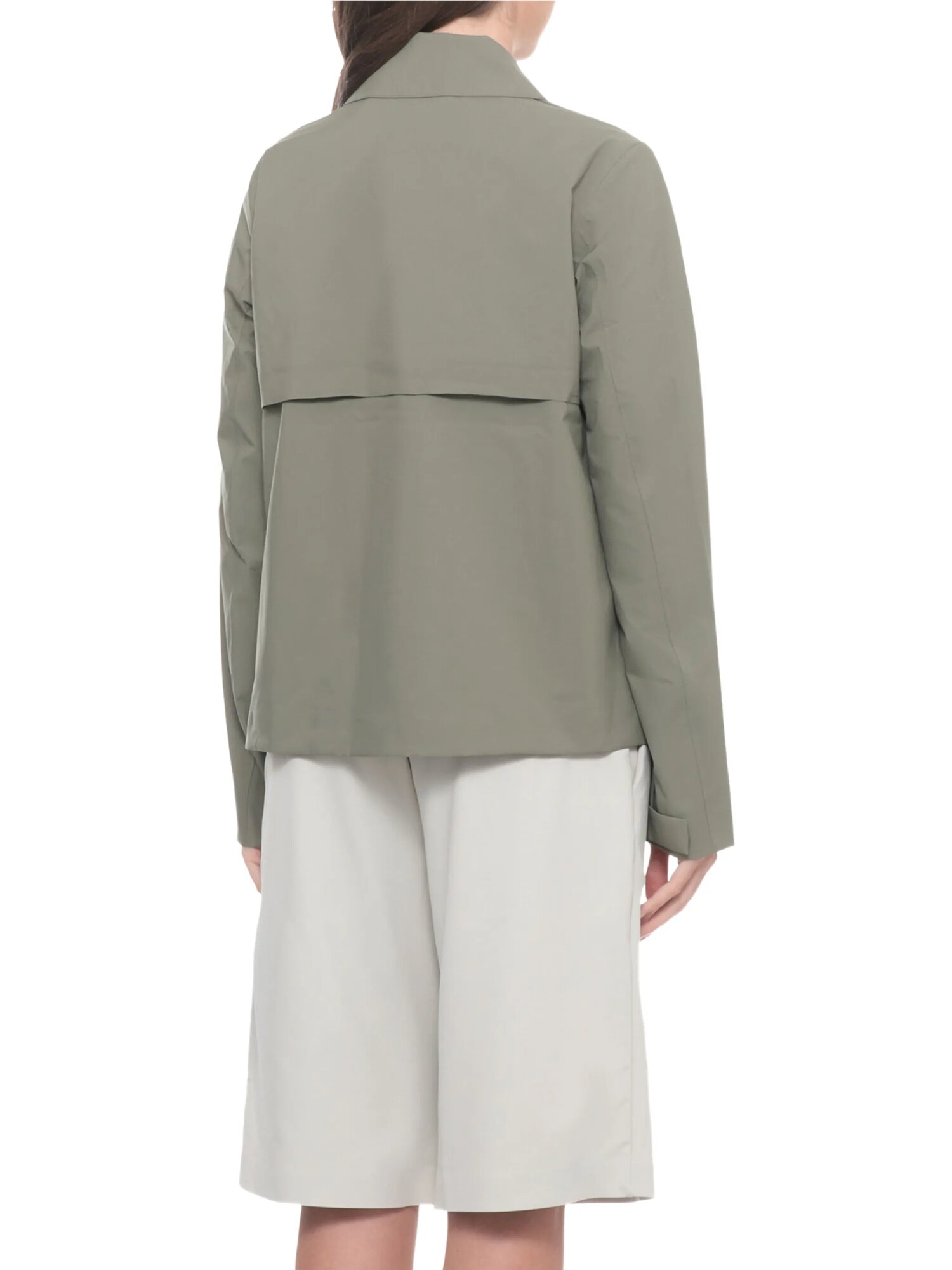 Куртка K-WAY Arabel logo-patch zip-up jacket, размер 44, green — фото 1
