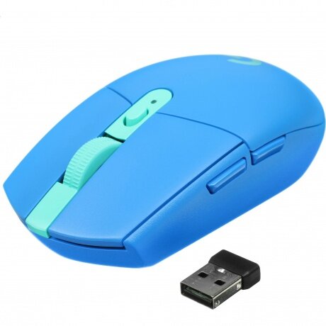 Мышь Logitech G304 Lightspeed синий (910-006018)