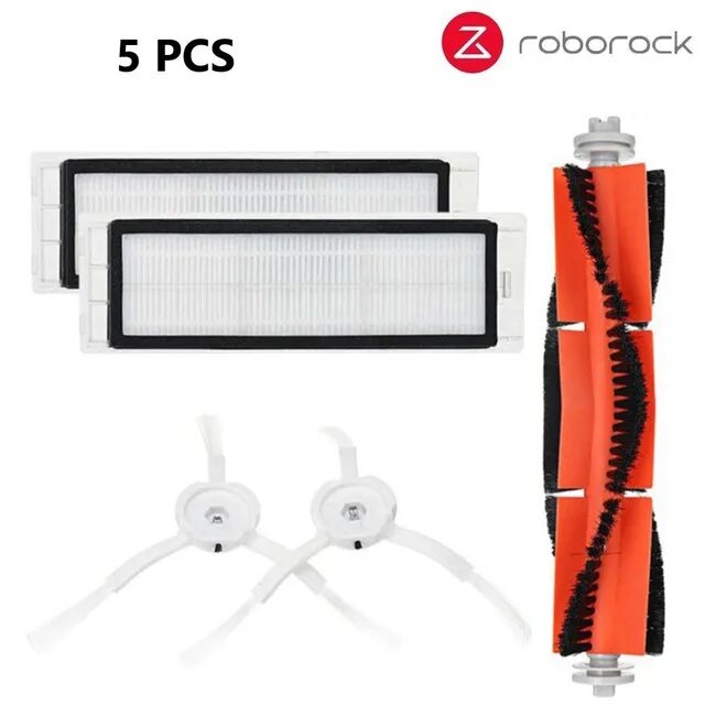 Набор аксессуаров Roborock: 5 фильтров, 2 щетки, 2 модуля
