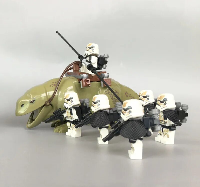 Игры Звездные войны Игрушки Blurrg Биологические животные и киты, Rancor Mini