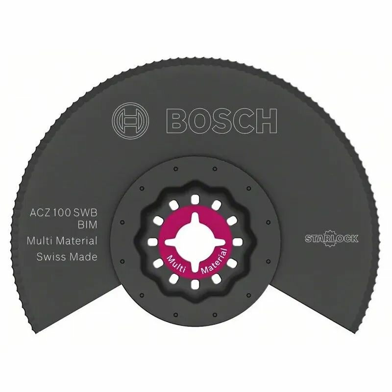 Bosch Starlock ACZ 100 SWB BIM Multi Material - Резак нож универсальный Подрезание гибких материалов
