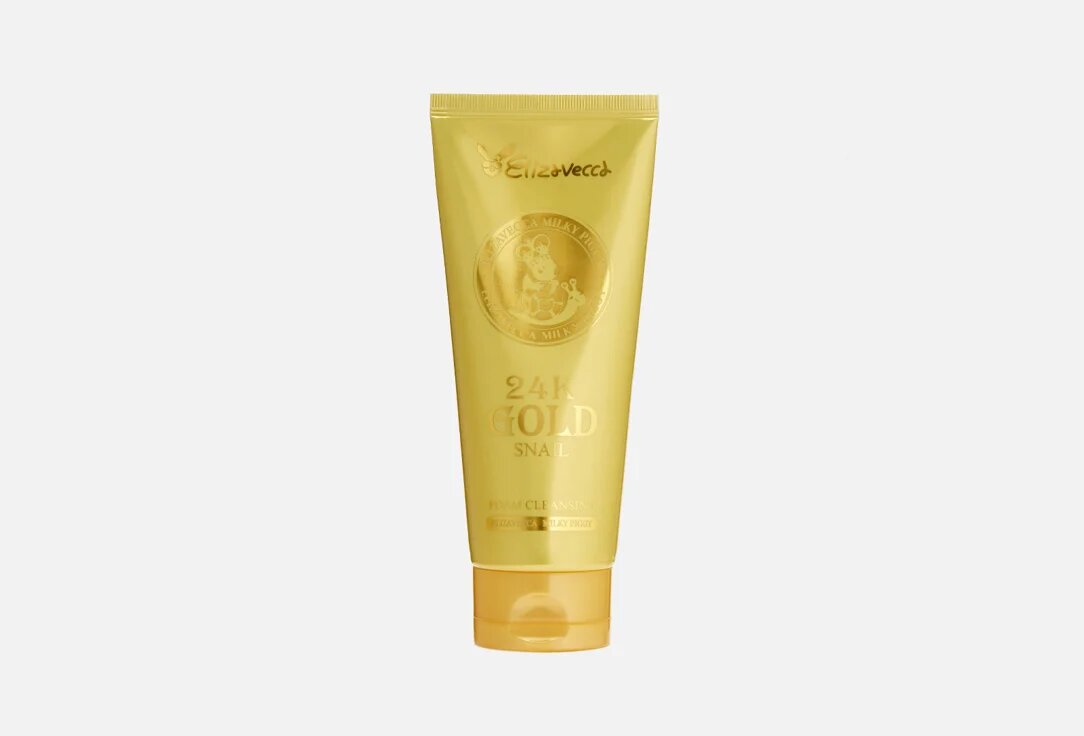 Elizavecca 24K Gold Snail Cleansing Foam Пенка для умывания 180мл