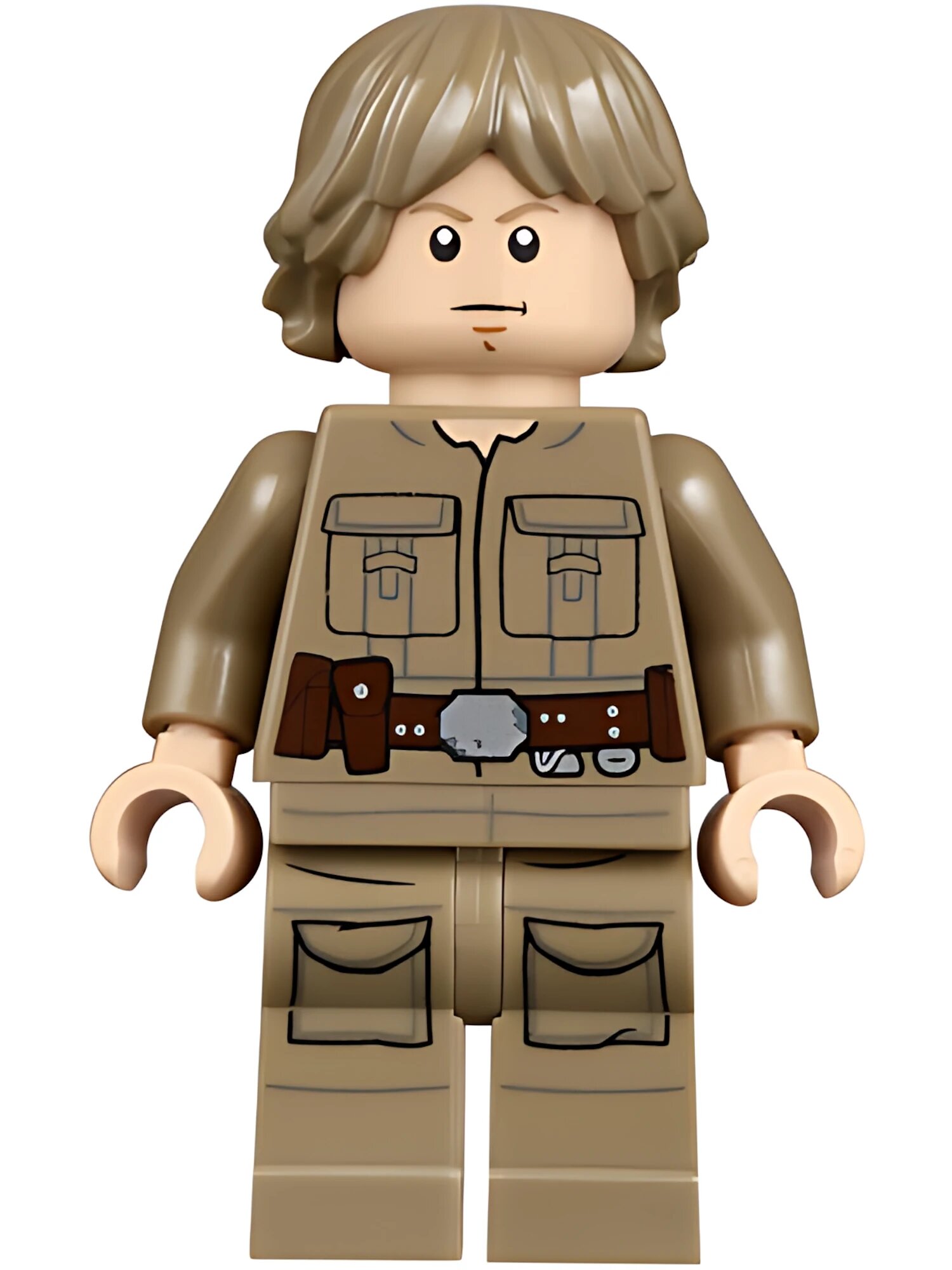 Минифигурка Lego Star Wars Luke Skywalker (Cloud City, Dark Tan Shirt) sw0971