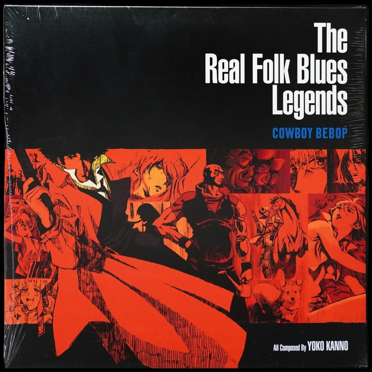 Виниловая пластинка Milan Seatbelts – Real Folk Blues Legends - Cowboy Bebop (2LP, цветной винил)