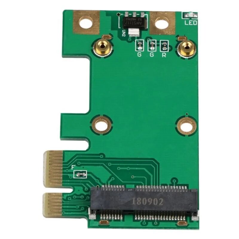Карта адаптера PCIE на Mini PCIE, эффективная, легкая и портативная карта адапте