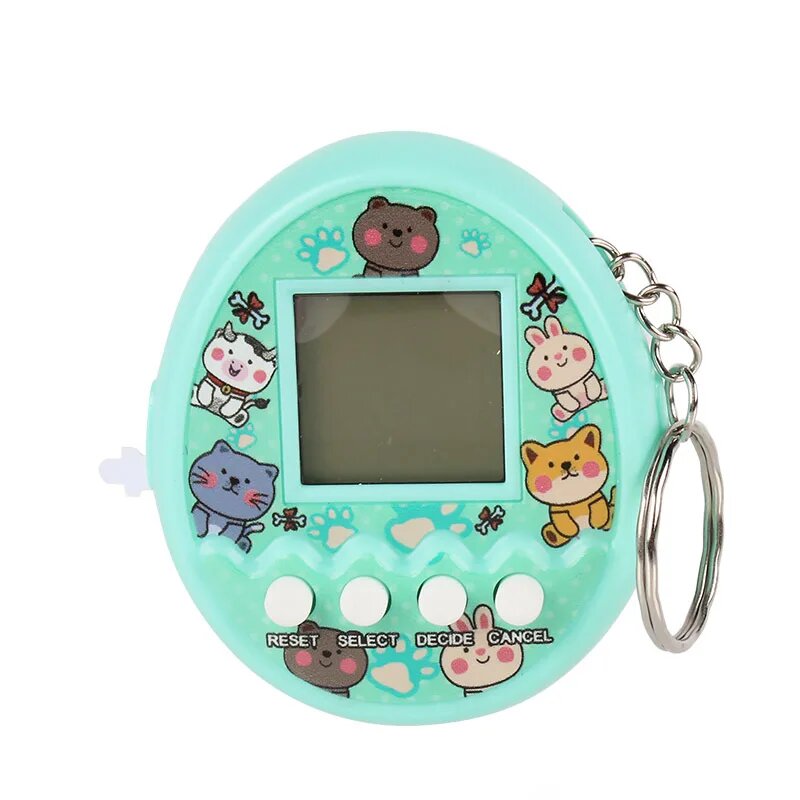 Tamagotchi бирюзовый, зеленый
