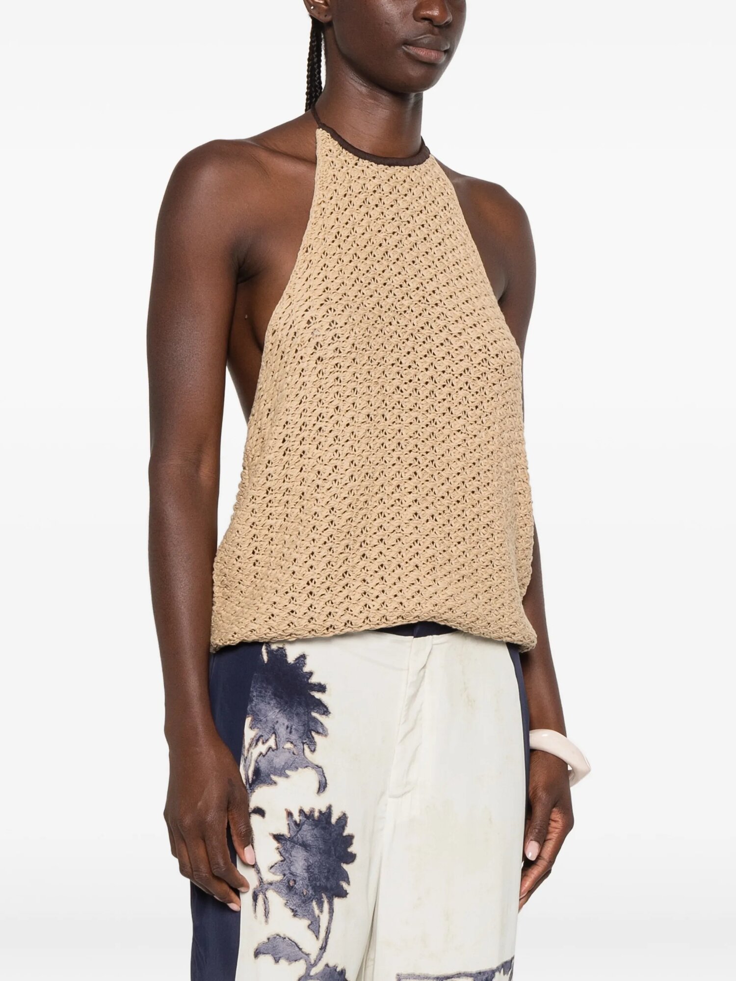 Топ SIR. Crochet halterneck top, размер 2 — фото 1