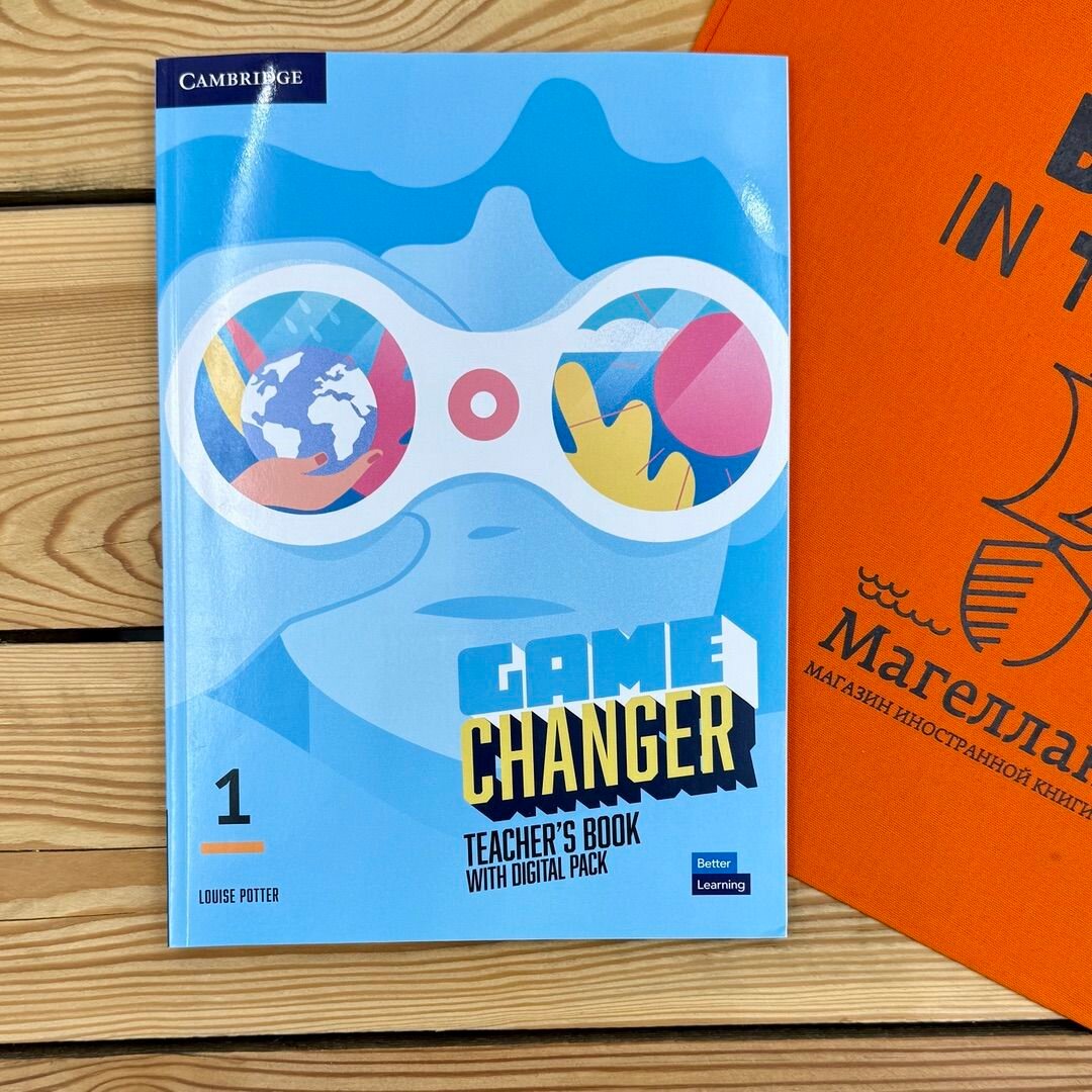Game Changer 1 Teacher's Book with Digital Pack/ Книга учителя Game Changer с кодом к цифровому кабинету на Cambridge One