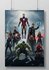 Постер / Плакат На Стену Интерьерный Марвел (Marvel)