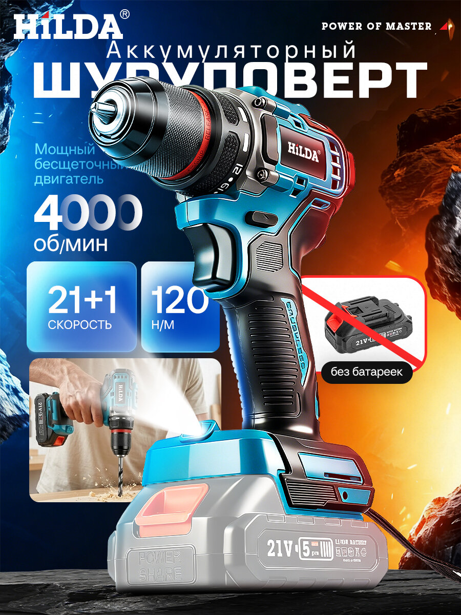 Дрель шуруповерт аккумуляторный Бош,4000 об./мин( 0 АКБ ) дрель шуруповерт аккумуляторный инструмент