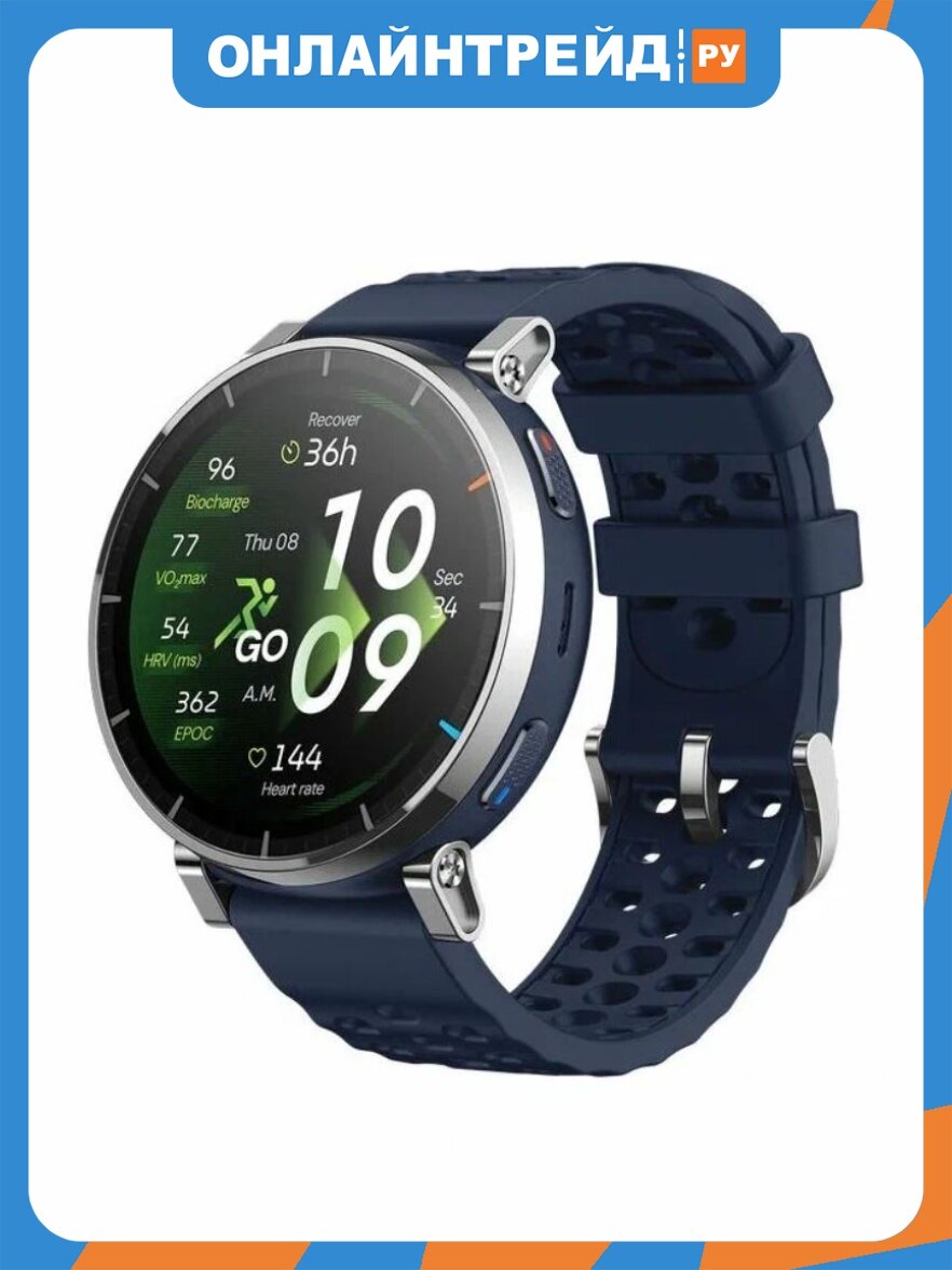 Смарт-часы Amazfit A2559 Active 3 Premium Синий