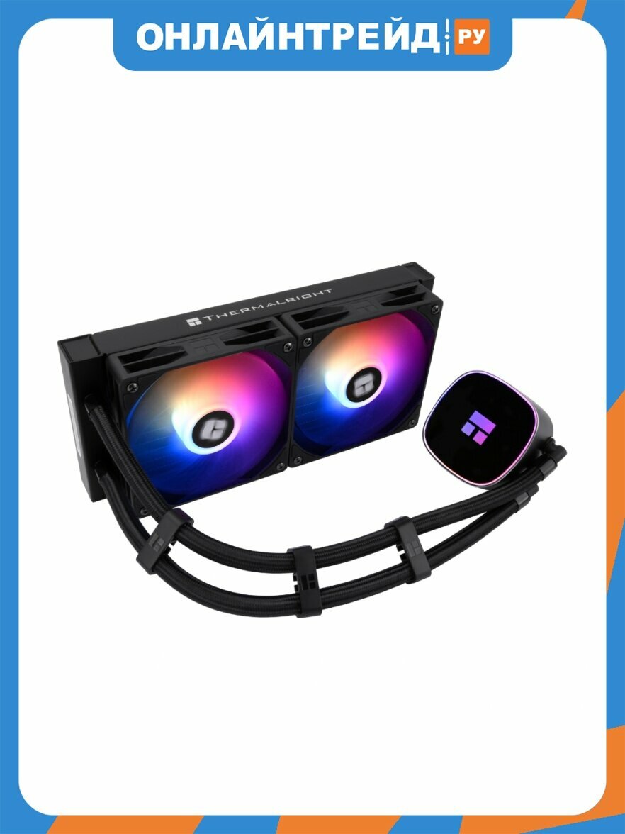 СВО для процессора Thermalright Frozen Horizon 240 ARGB Black V2 (TRFH240ABV2)