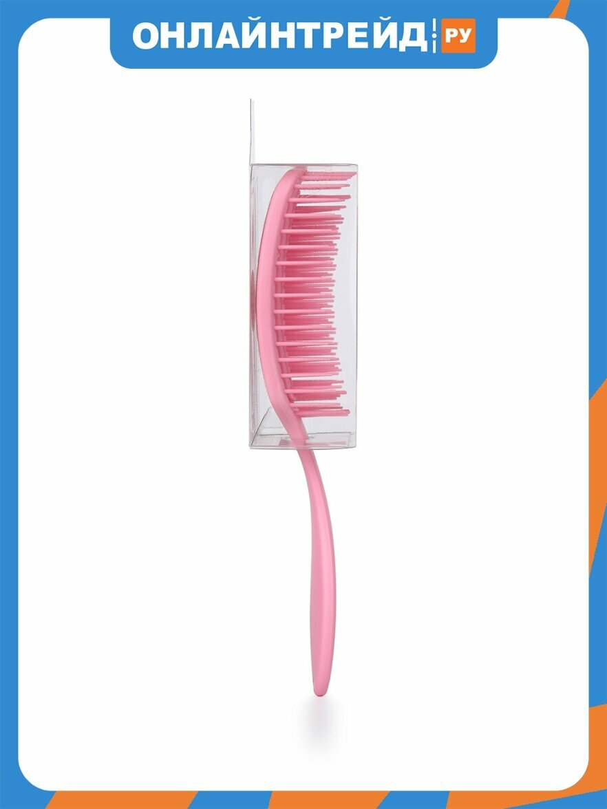 Расческа для сухих и влажных волос Solomeya с ароматом с ароматом клубники, прямоуг (мини)