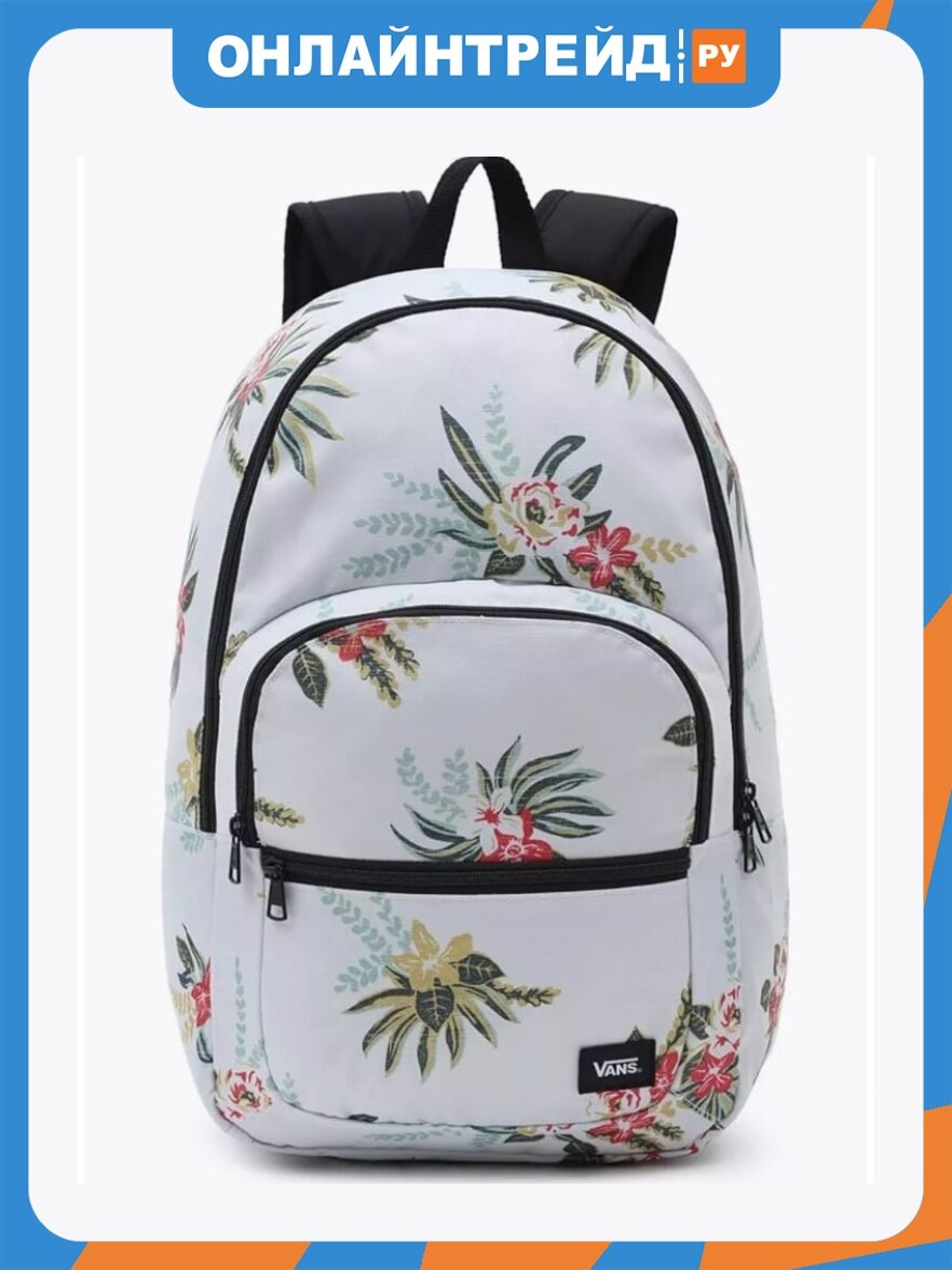 Рюкзак Vans RANGED 2 PRINTS BACKPACK-B ANTIQUE WHITE/TOADSTOOL (VN0A7UFMBZH1)
