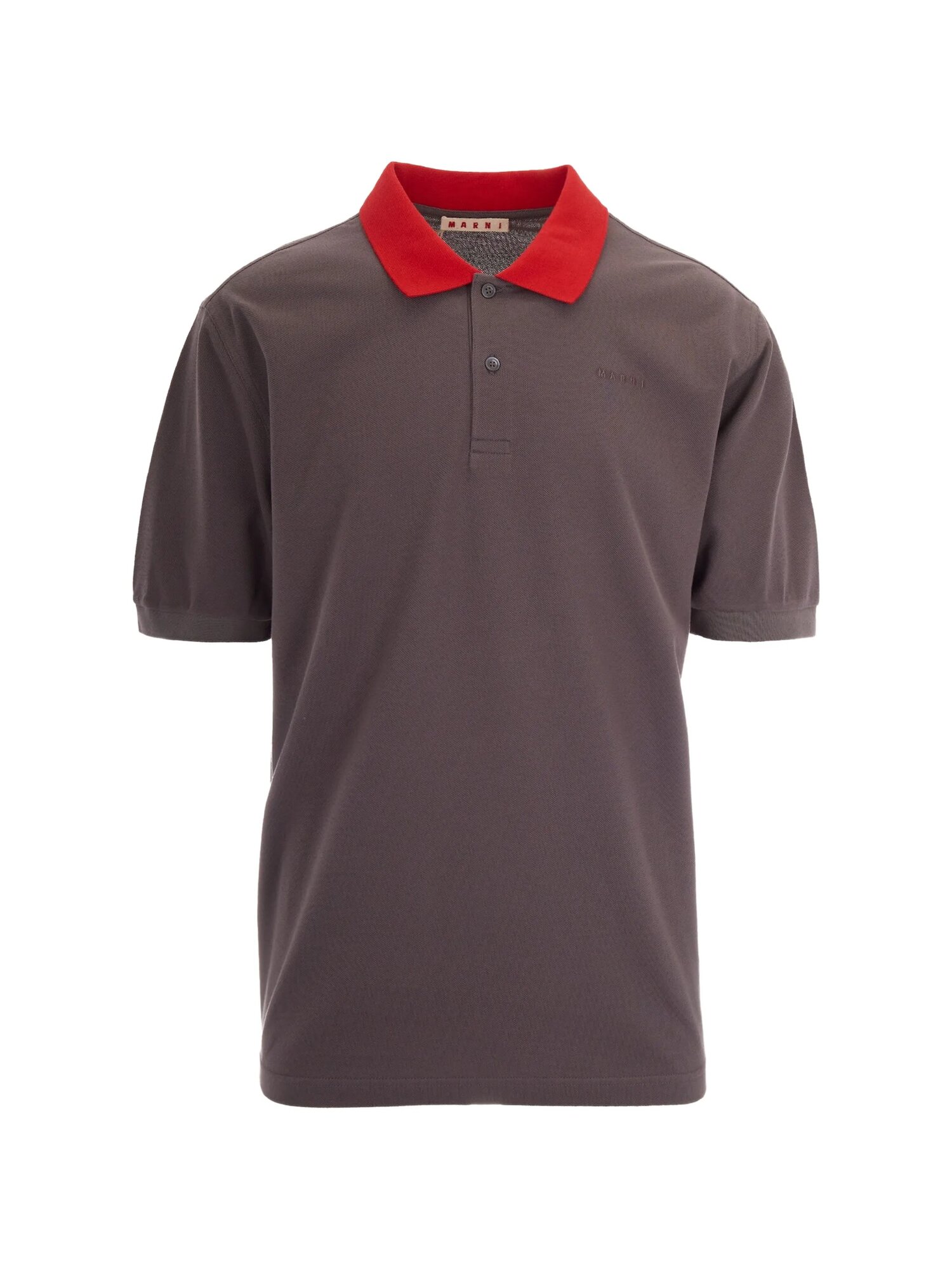 Рубашка Contrast-collar piqué polo shirt