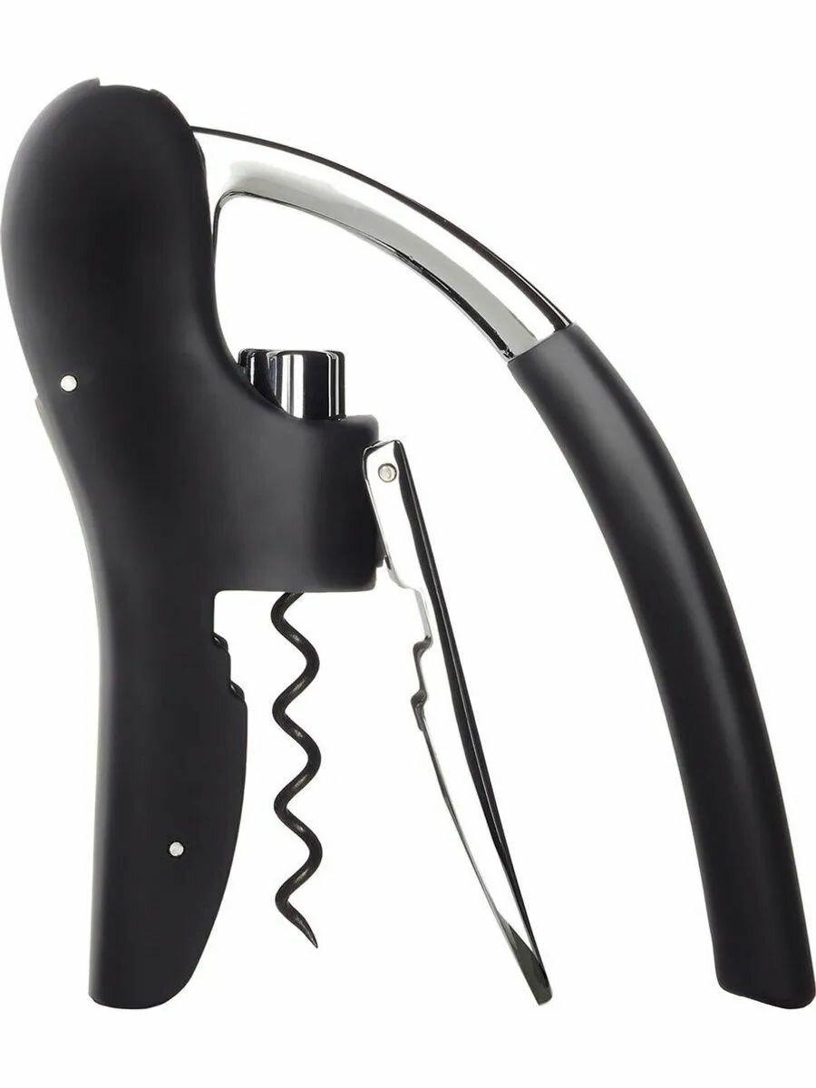 Автоматический рычажный штопор Blomus Leverman Pro, черный/серебристый