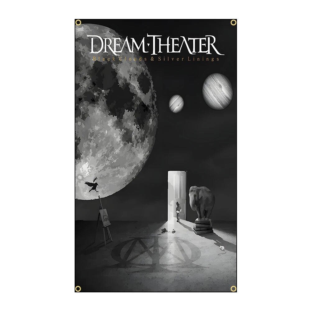 D-Dream Heavy Rock Band флаг из полиэстера 90x150 см 60 х 90 см, 4 Grommets