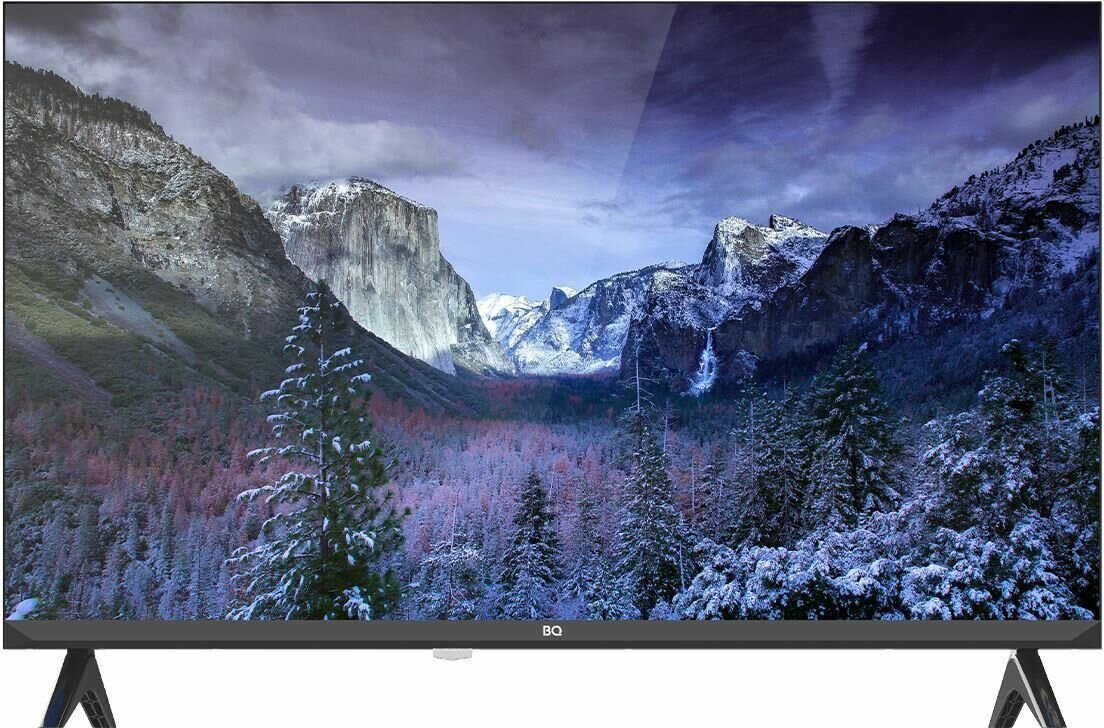 BQ Телевизор 32HNF02B 32" HD безрамочный черный