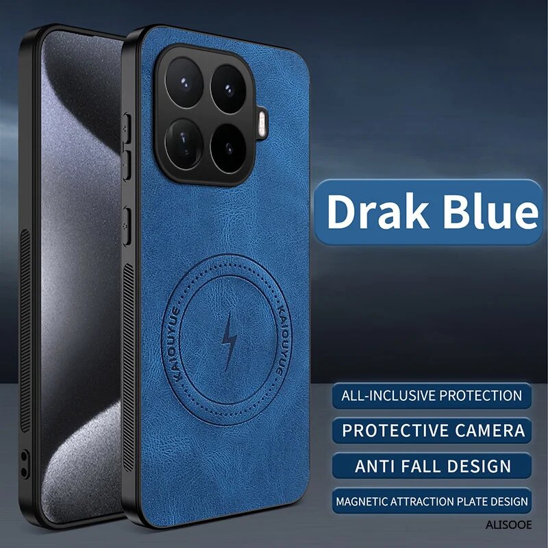 Чехол для Xiaomi 17T Pro / Xiaomi Mi 17T: Модный, из искусственной Синий, Blue, for Xiaomi 17T Pro