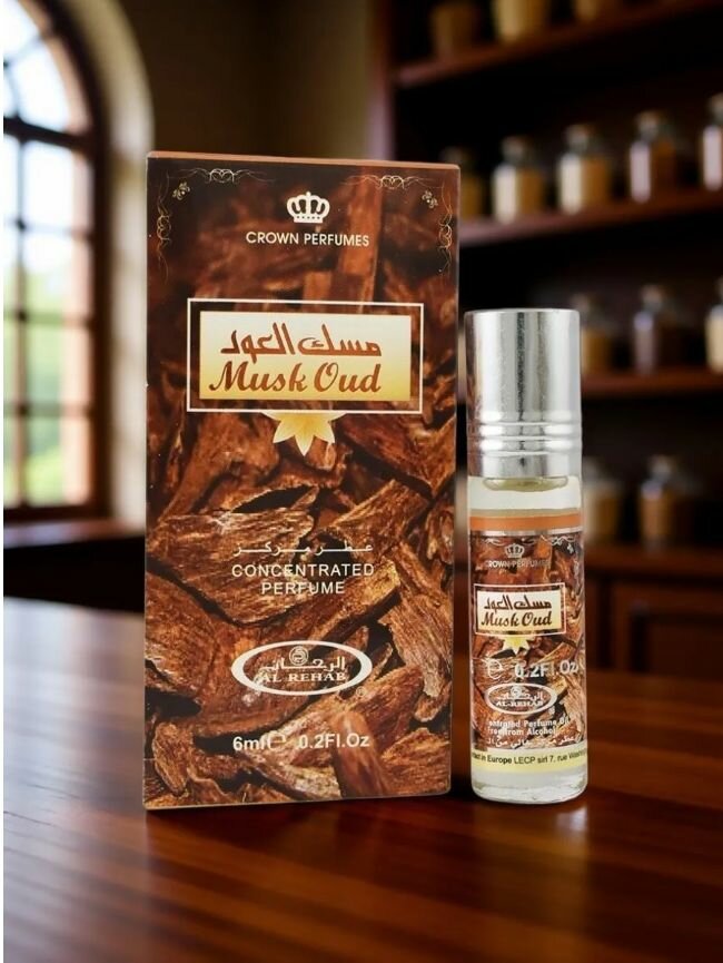 Al Rehab - Масляные духи Musk Oud 12 мл