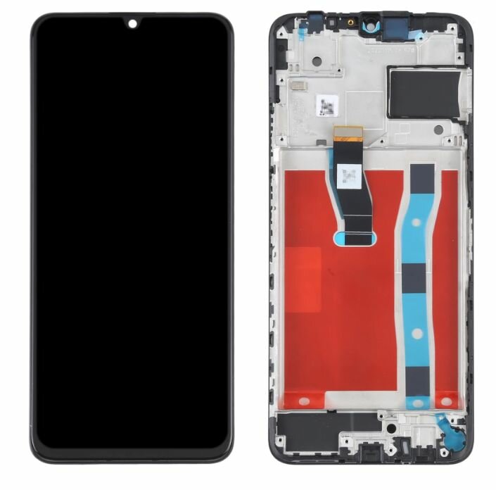 Дисплей для Huawei Enjoy 50 (MGA-LX9, MGA-LX9N, MGA-LX3) в рамке (черный)