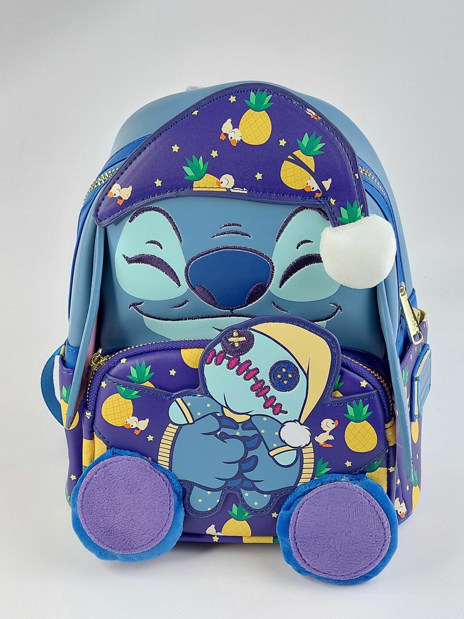 Сумка рюкзак Стич спящий Stitch Backpack Disney Loungefly