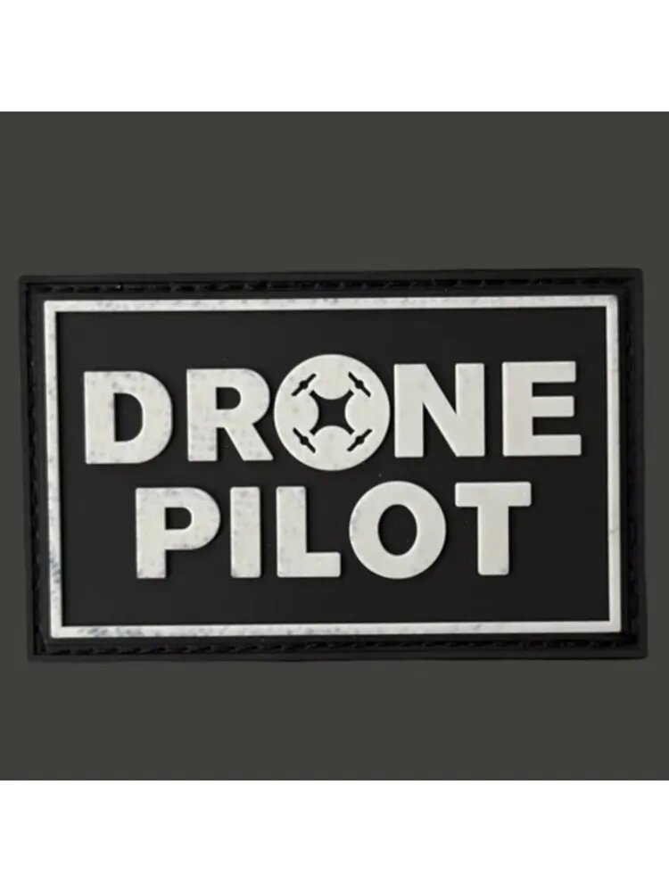 Шеврон На Липучке, "DRONE PILOT" Патч, Тактическая Нашивка На Рюкзак,8*5cm