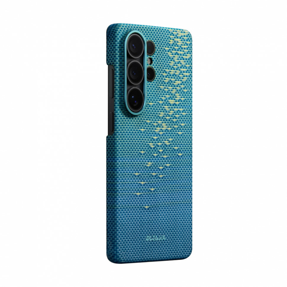 Чехол PITAKA Edge Case для Samsung Galaxy S26 Ultra - Lucid Blue