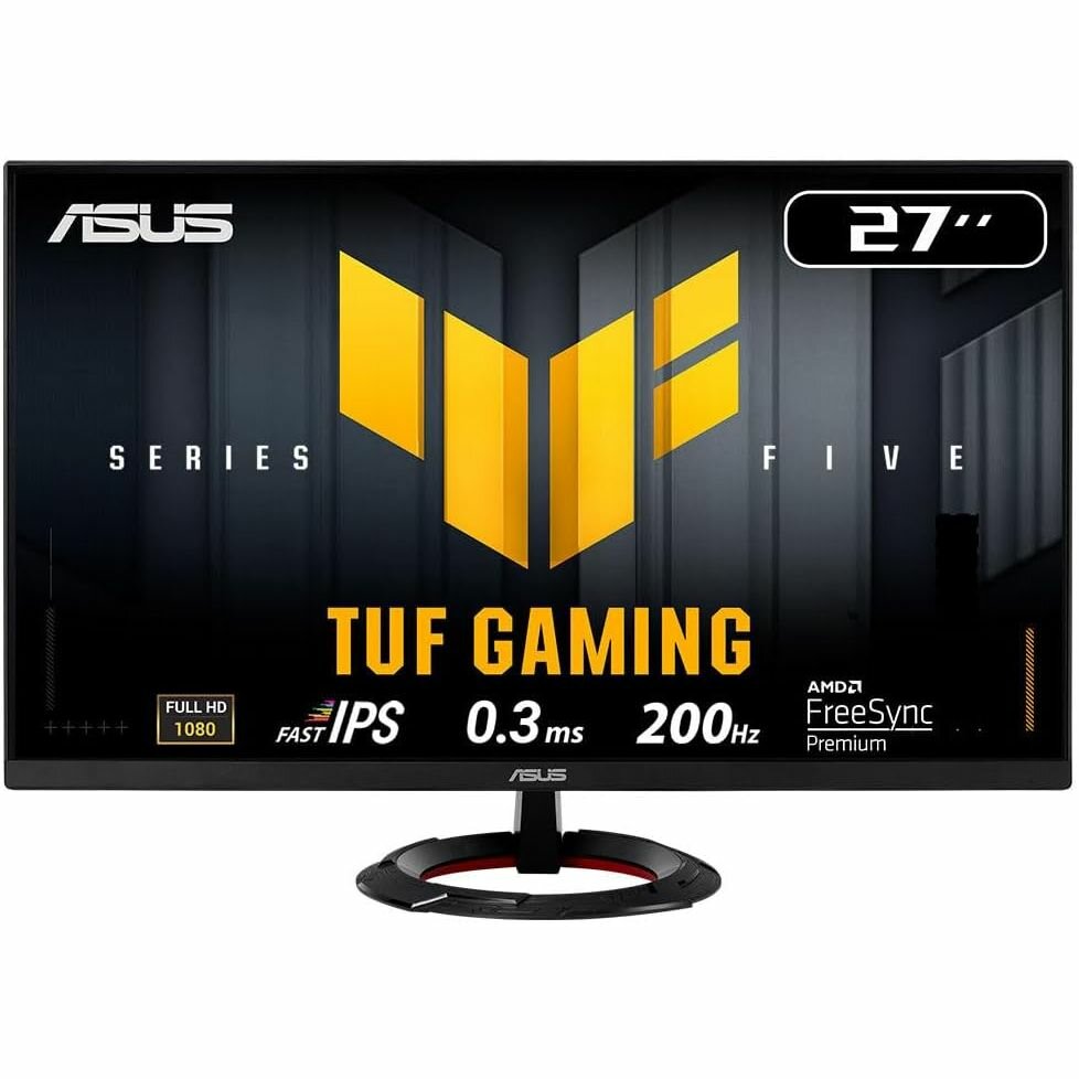 Монитор ASUS 27" VG279Q5R IPS FHD (1920x1080) 200Hz DP 2xHDMI 0.3ms(GTG) 300cd/ 16:9