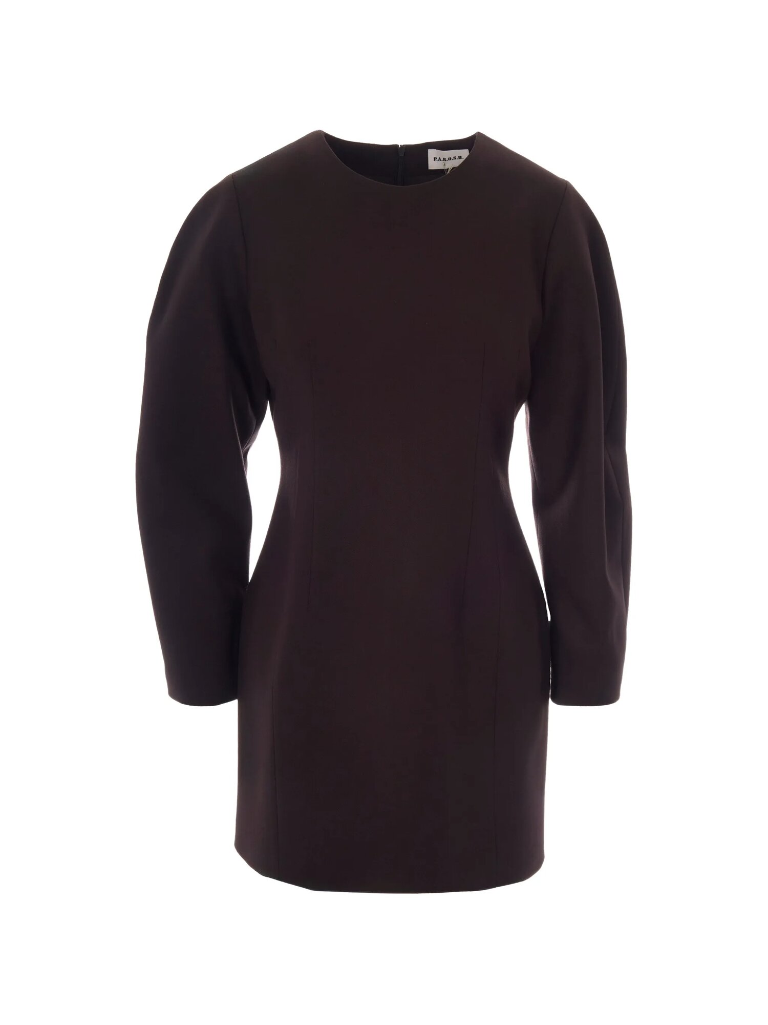Платье Crew-neck long-sleeve mini dress