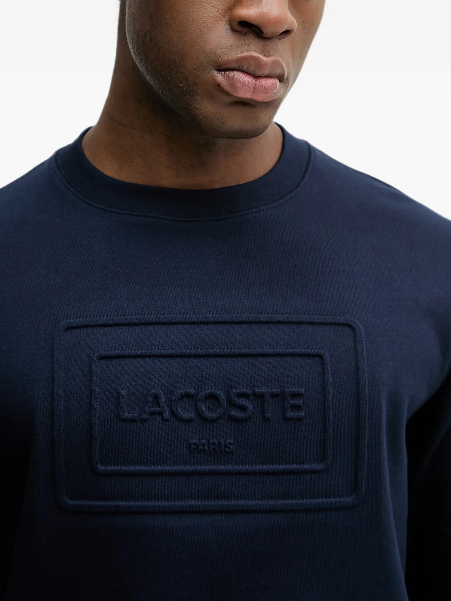 Свитер LACOSTE, размер XL, , синий — фото 1