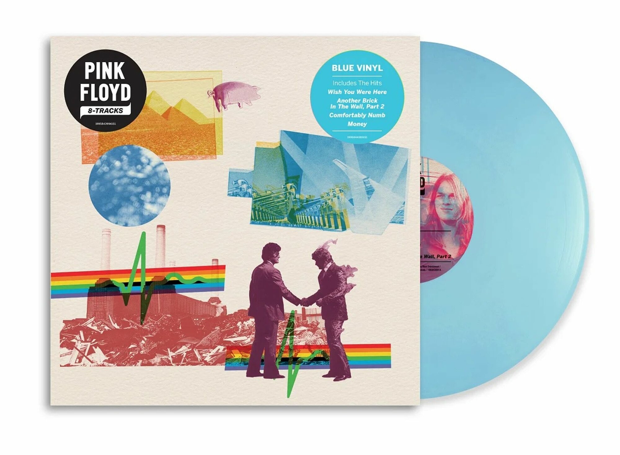 Виниловая пластинка Pink Floyd - 8-Tracks (Blue Vinyl) (LP) (1 LP)