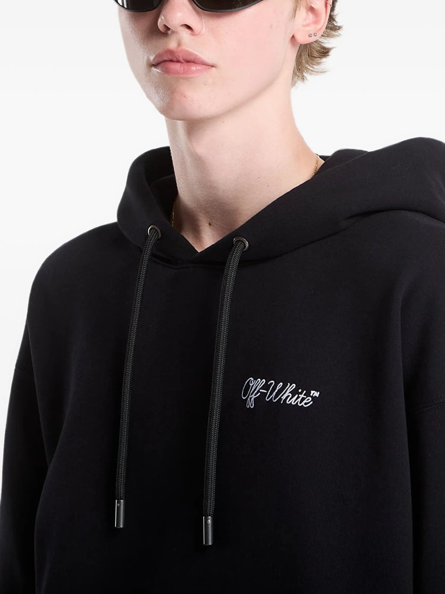 Худи Off-White Script Logo hoodie, размер 48 — фото 1