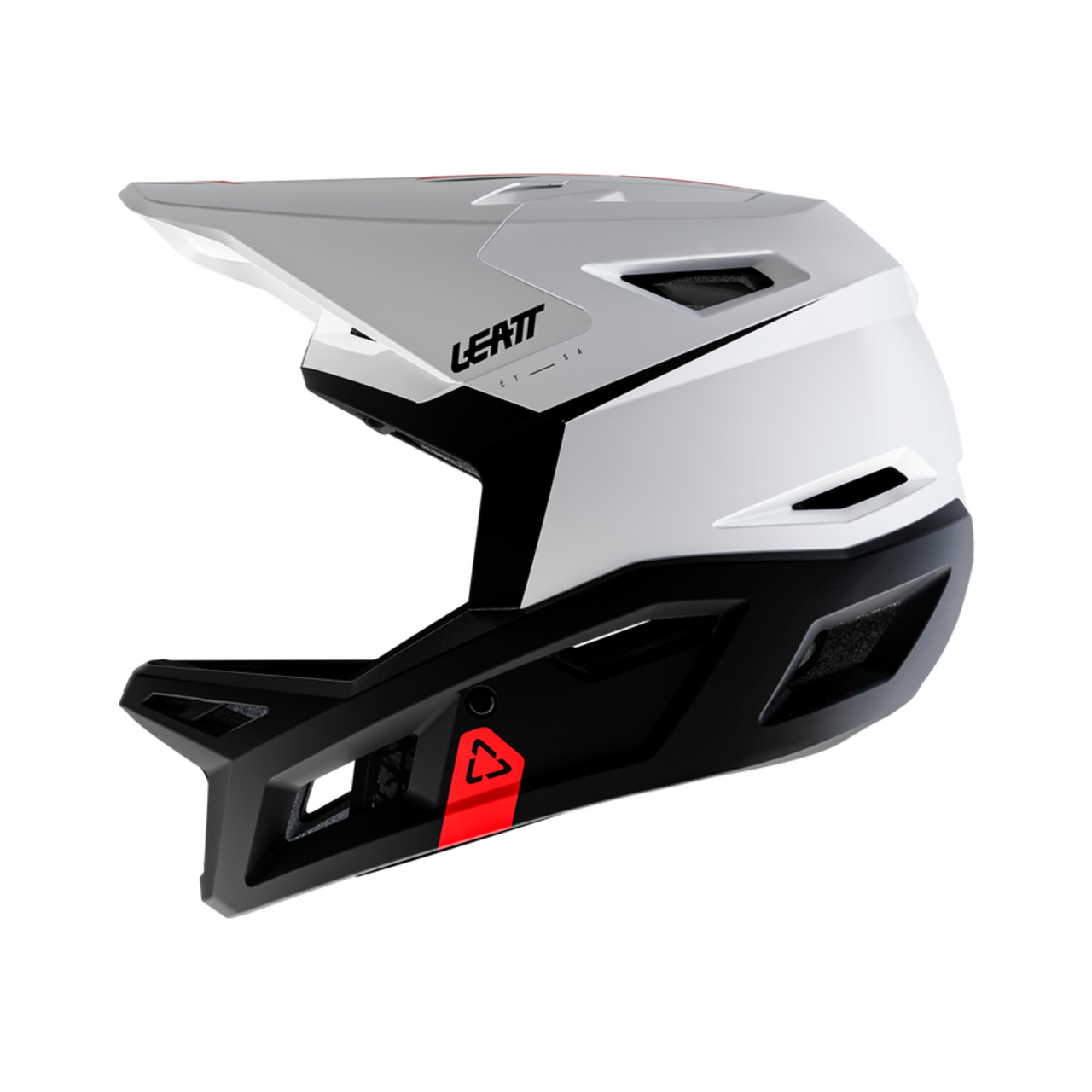 Велошлем Leatt MTB Gravity 4.0 Helmet (Black/White, S, 2026 (1026055490)) — фото 1