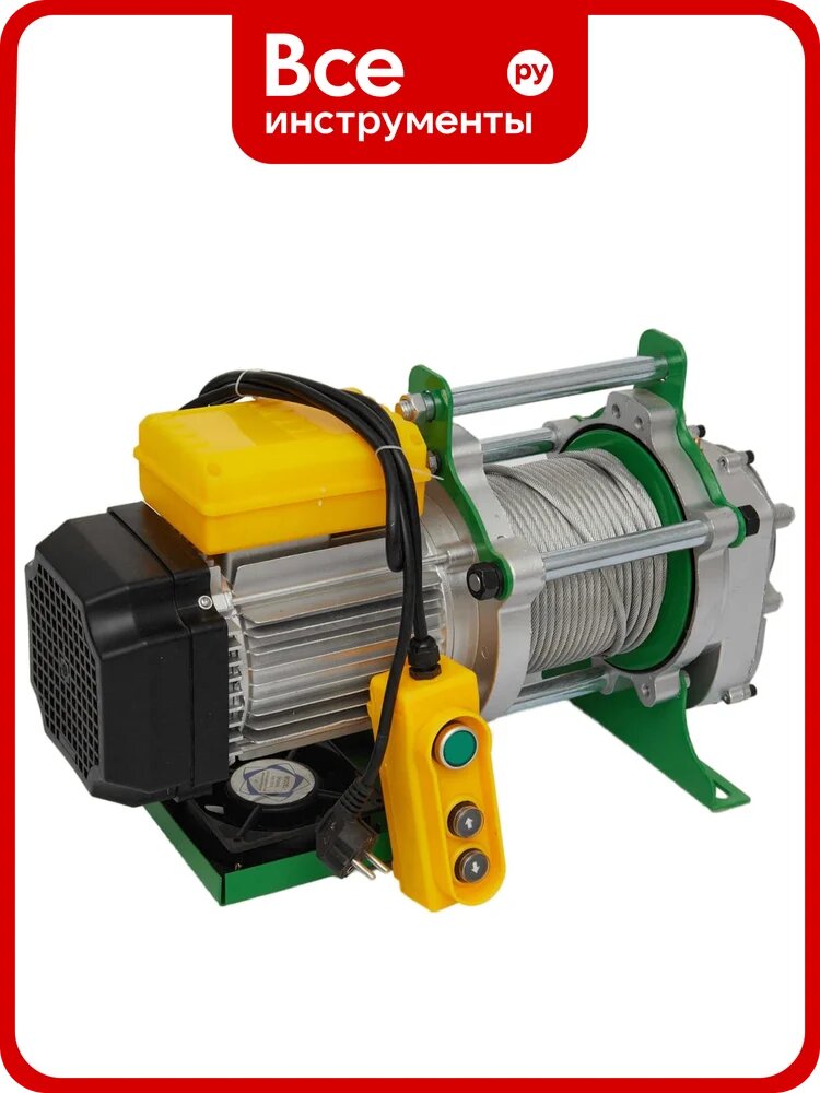 Электрическая лебедка EURO-LIFT kcd pro 750/1500 кг, 60/30 м, u=220 В 00-00004935