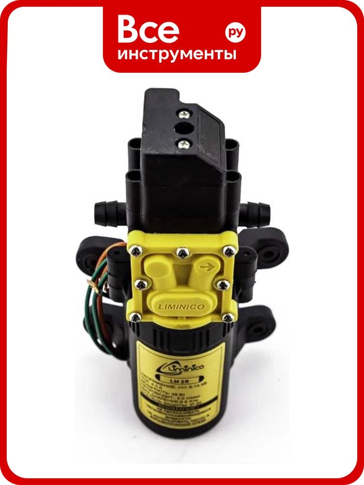Насос Liminico LM2R, поверхностный, мембранный, 300л/ч, 12 В, защита от перегрева