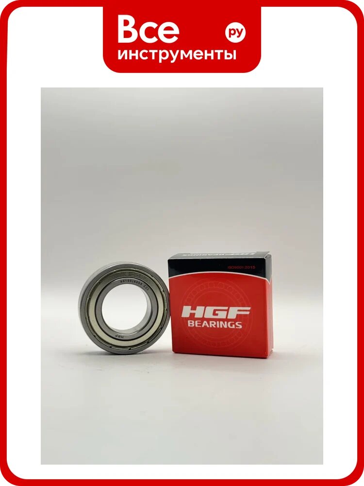Подшипник HGF 80105, шариковый, однорядный, сталь, закрытый с двух сторон