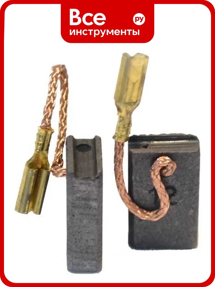 Комплект графитовых щеток 2 шт, Metabo, OEM 316034930/316035510 Asein 1824J