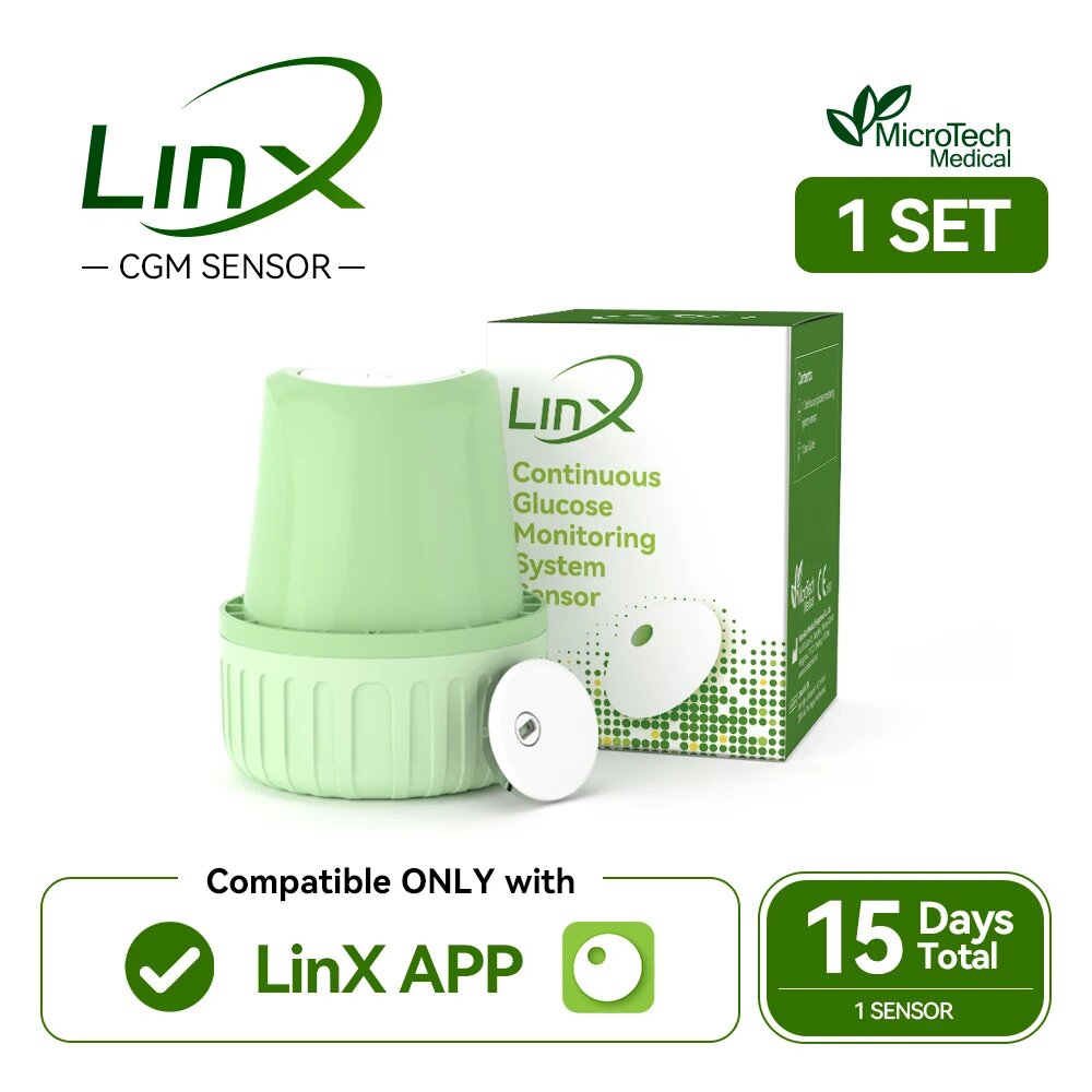 Micro-Tech LinX CGM система мониторинга глюкозы