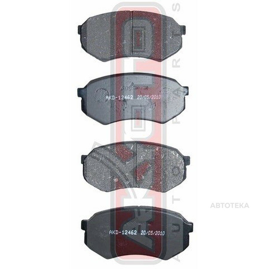 Колодки тормозные дисковые передние AKYOTO AKD12462