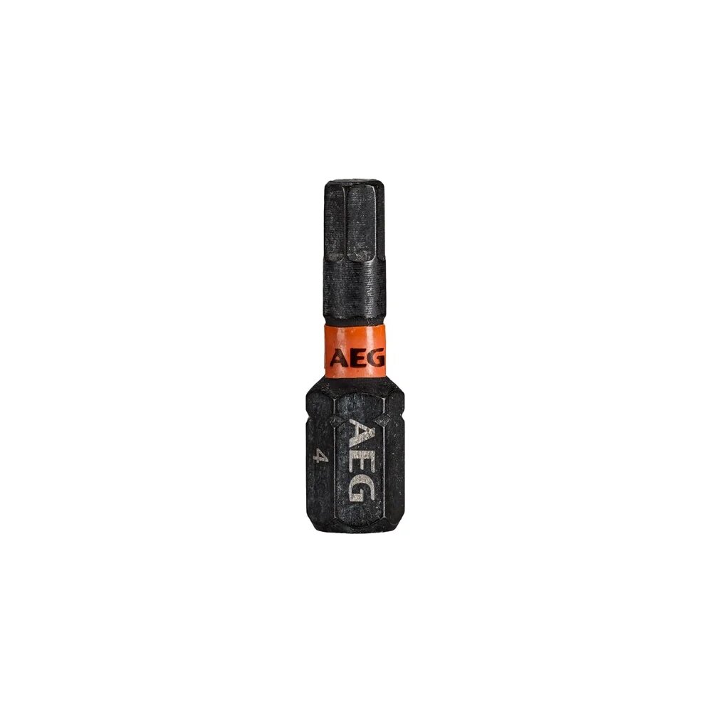 Биты ударные AAK253H4 (3 шт; HEX4; 25 мм) AEG 4932479178, с ударными шуруповертами — фото 1
