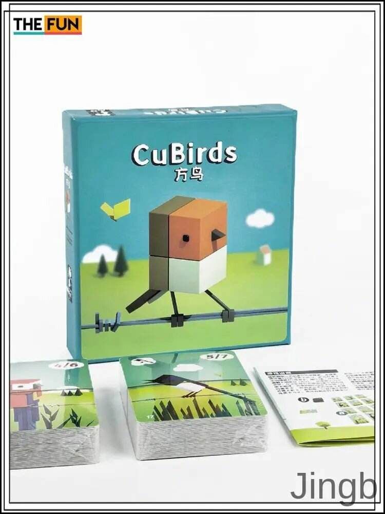 Настольная Карточная Игра Настольная Cubirds Игра (китайский) Новая Версия Игры