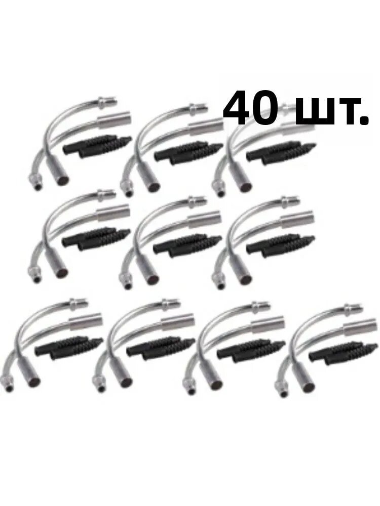 32/40 шт. Комплект трубок для V-тормозов, резиновые угловые гильзы 90/120, для горных и шоссейных велосипедов