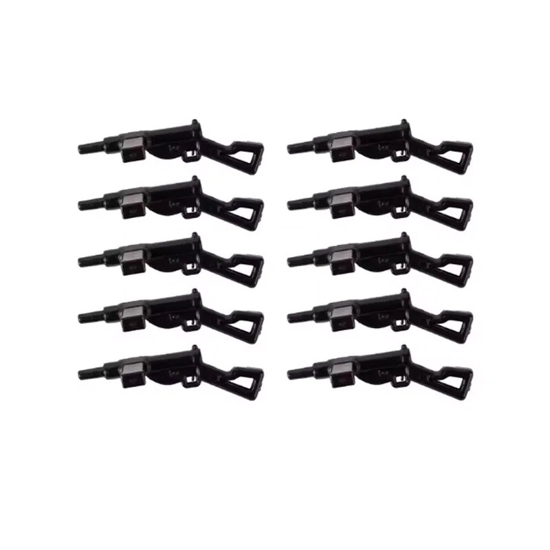 BRICKPANDA Милитари набор мини-блоков Черный, WG127-10PCS