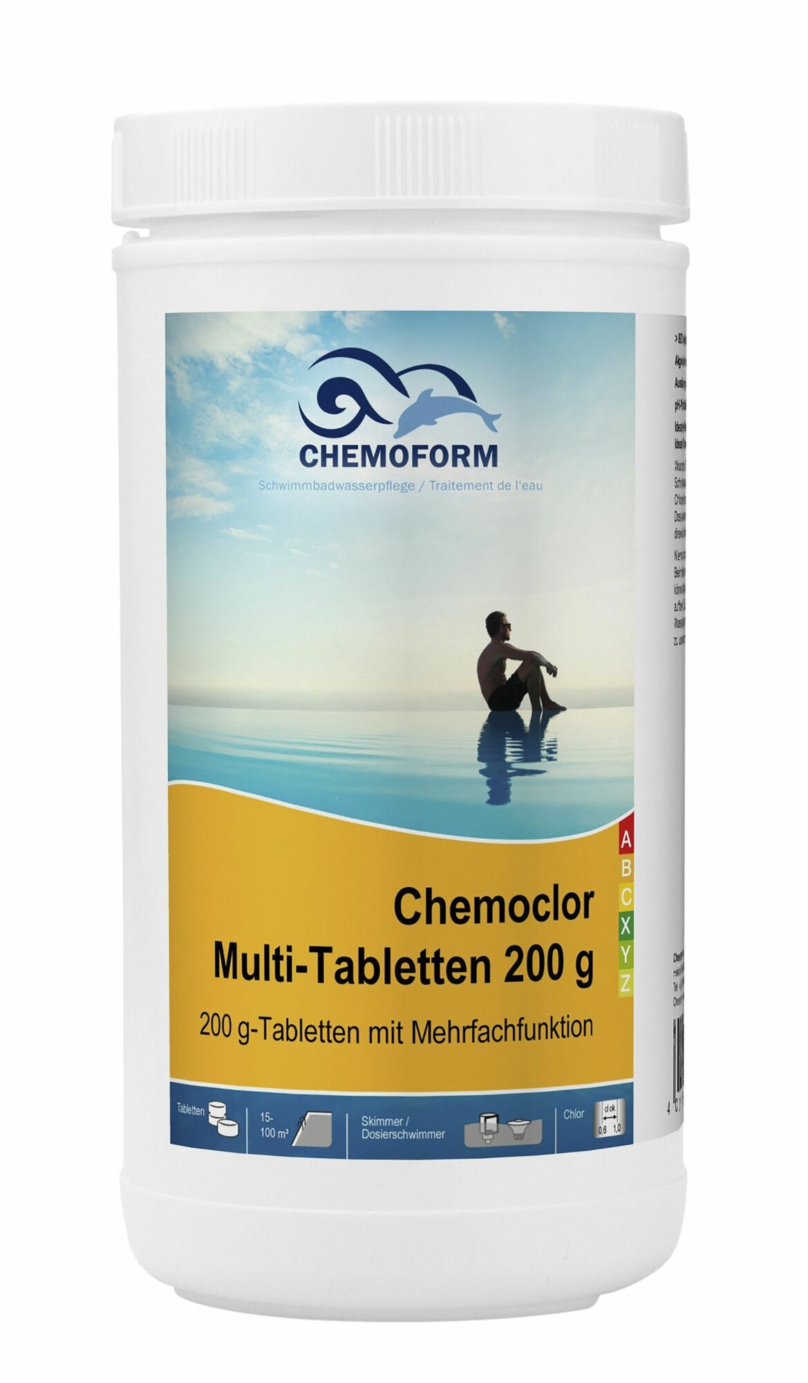 Всё в одном мульти-таблетки 200 грамм, 1 кг. Chemoform, Germany