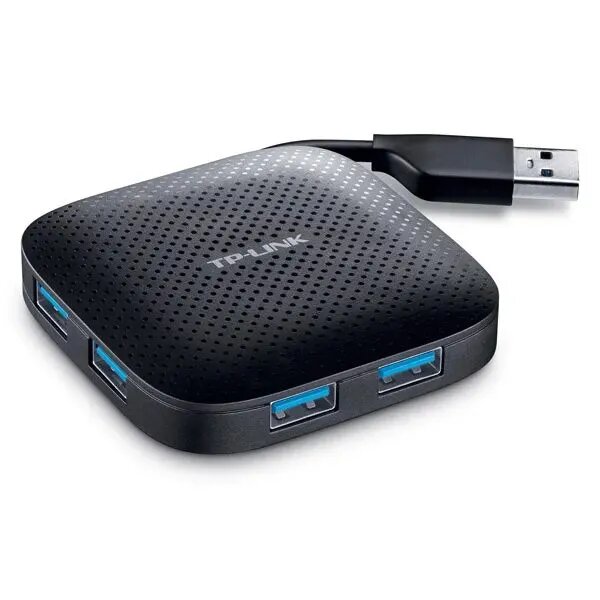 USB-концентратор TP-Link UH400, USB 3.0 х4, черный