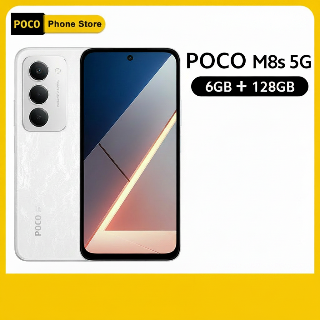 Смартфон Poco M8s 5G, 6/128ГБ, global