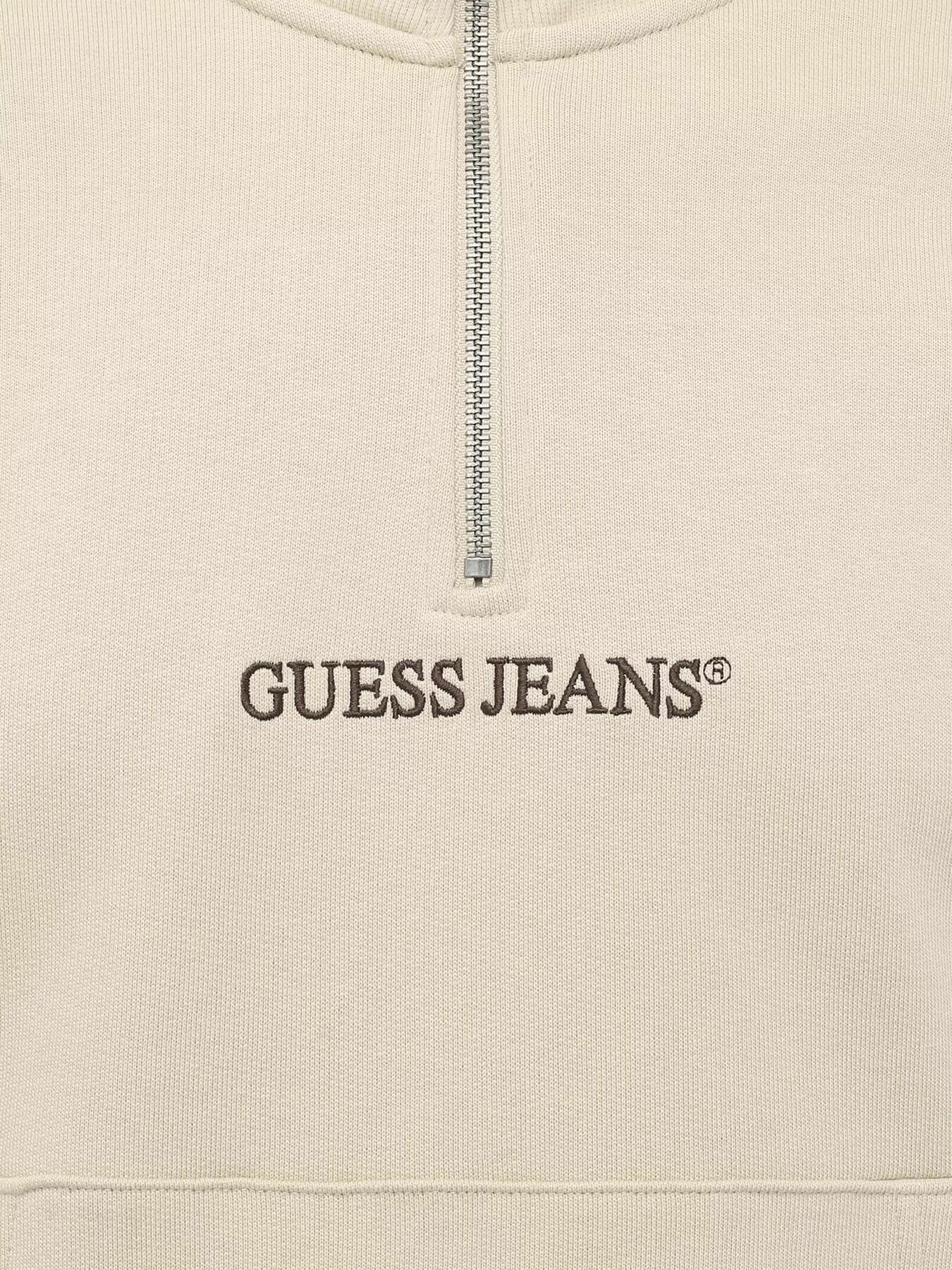 Толстовка GUESS, размер XXL, , бежевый — фото 1