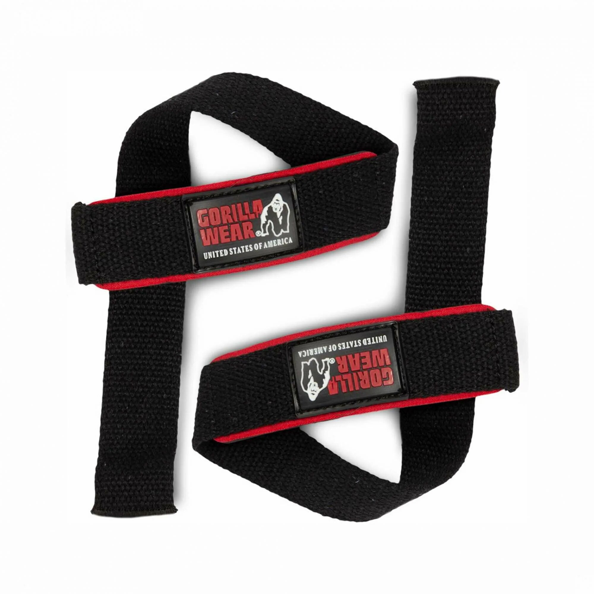 Gorilla Wear Тяги Gorilla GW-99105 (черные) для поднятия тяжестей — фото 1